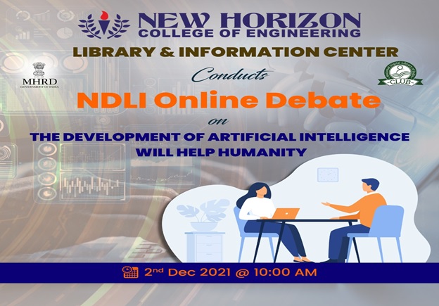NDLI Activities - Library - New Horizon College of Engineering