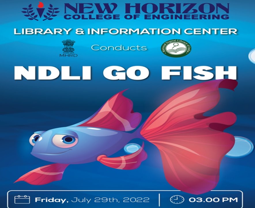 ndli activities 2022 & 2023 - Library - New Horizon College of Engineering